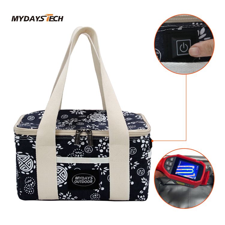 Custom Insulated Heated Bag With Handle MTECU007