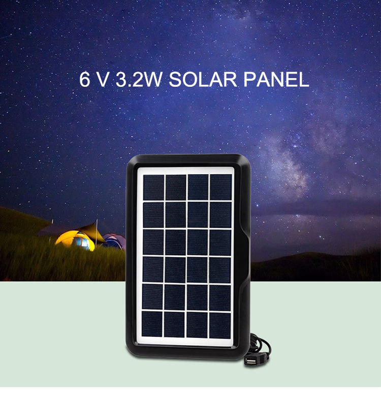 Custom 3.2W Portable Solar Panel MSO-212 - Mydays Outdoor